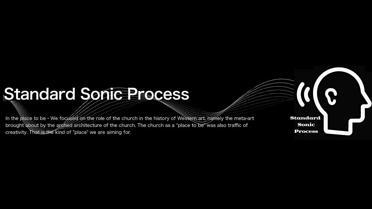 Standard Sonic Process. Standard Sonic… | by CUFactory | Medium