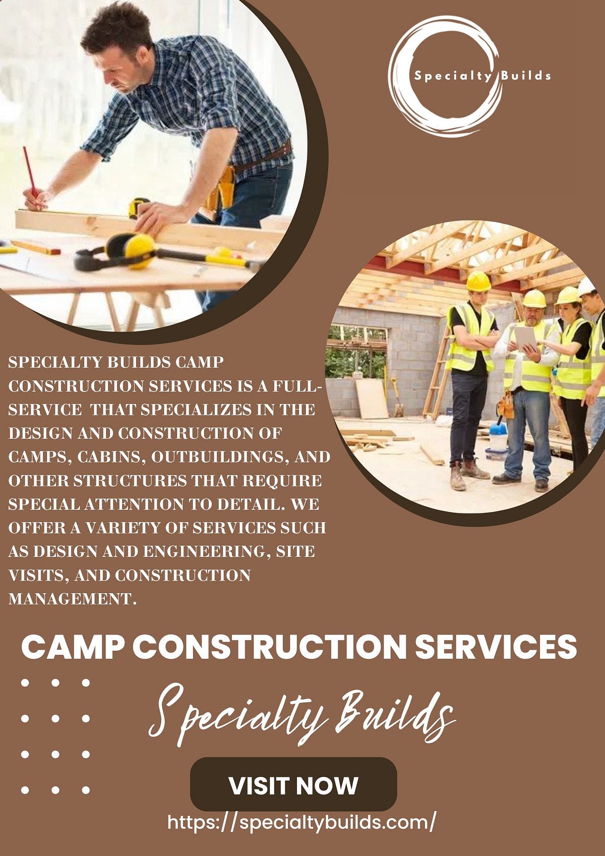Custom Camp Construction Services - Specialty Builds - Medium