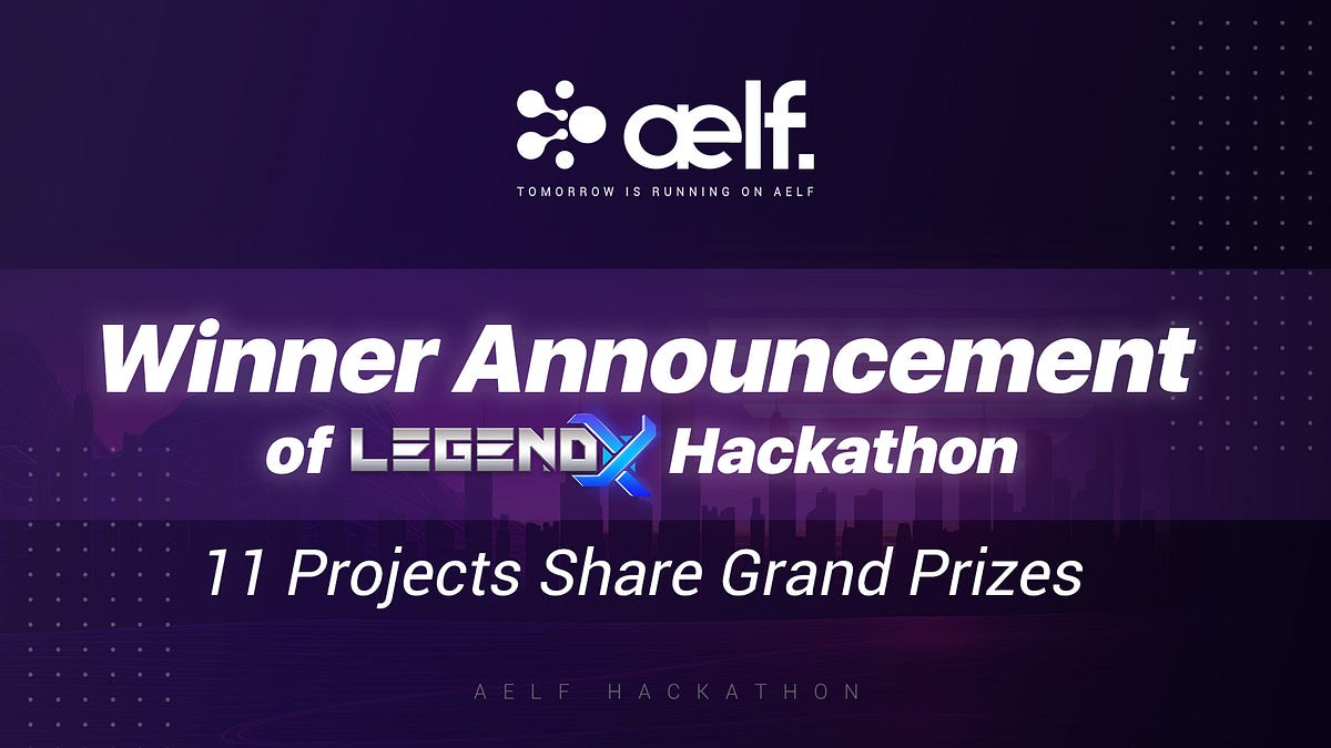 Winner Announcement of Legend X Hackathon: 11 Projects Share Grand ...