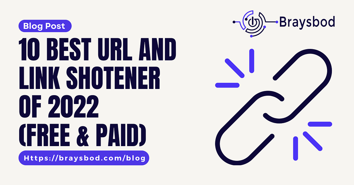 10 Best URL and Link Shortener of 2022 (Free and Paid) | by Braysbod ...