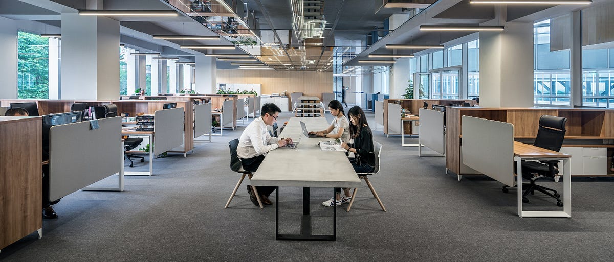 How to design the office layout: Open Office vs Cubicle | by Zyeta ...
