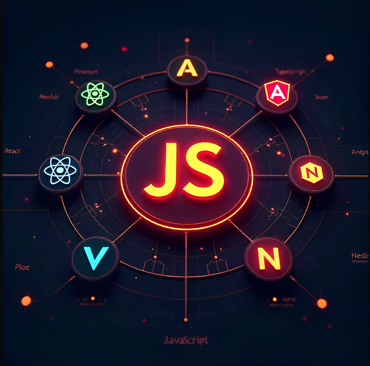 The Complete Guide to JavaScript, Node.js, and Modern JS Frameworks: How Everything Fits ...