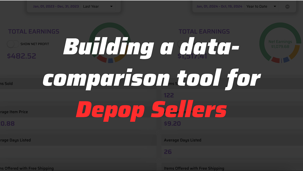 Building a data-comparison tool for Depop Sellers | by Samuel Wood ...