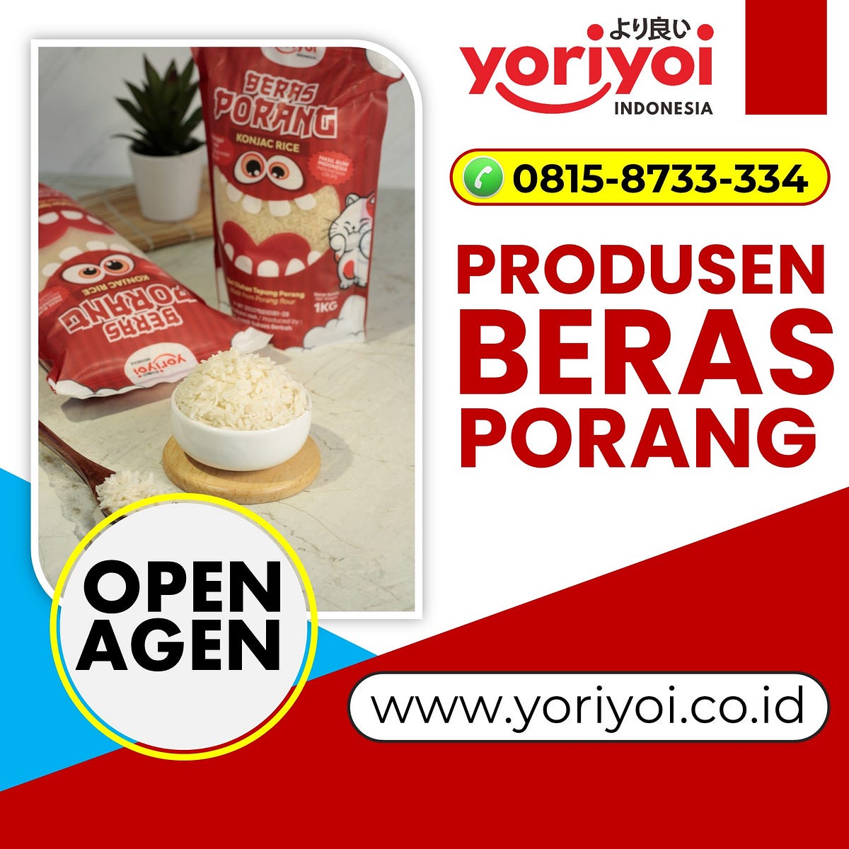 Hub 0815–8733–334, Menu Diet Sehat dengan Beras Diet Yoriyoi | by Jual Beras Porang | Jun, 2024 ...