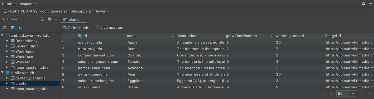 Android Studio - new Database inspector I’m new in mobile development, I came from web ...