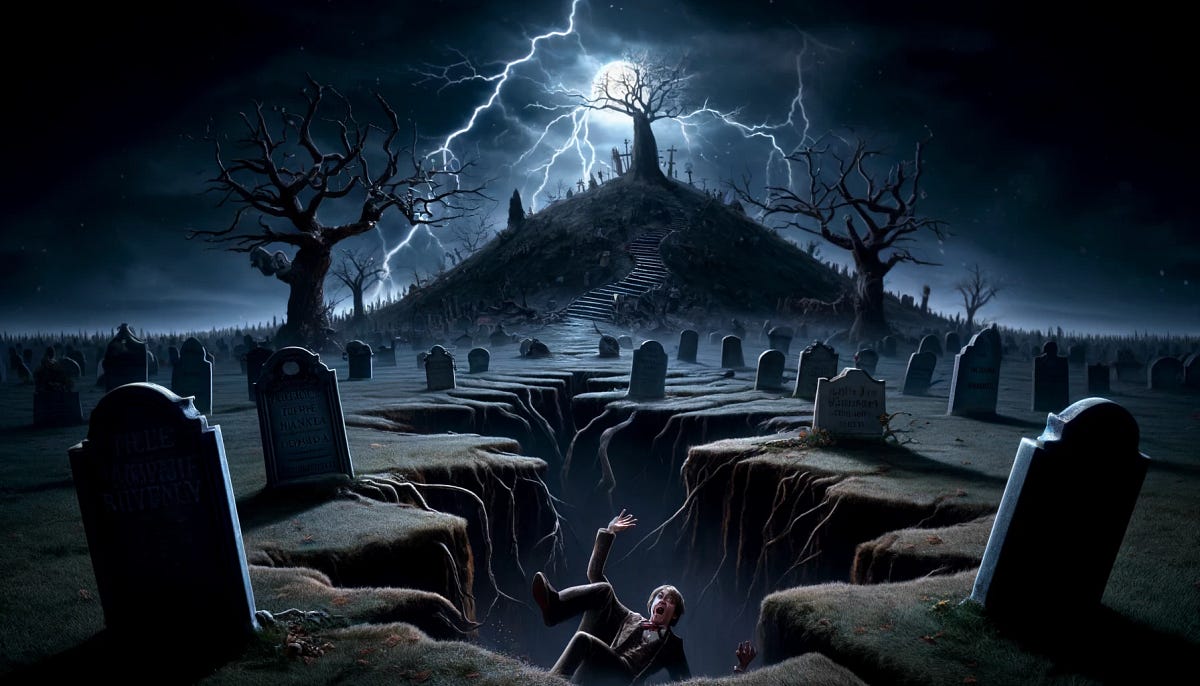 The True Legend of Moringo Hill. It was tonight, on this particularly ...