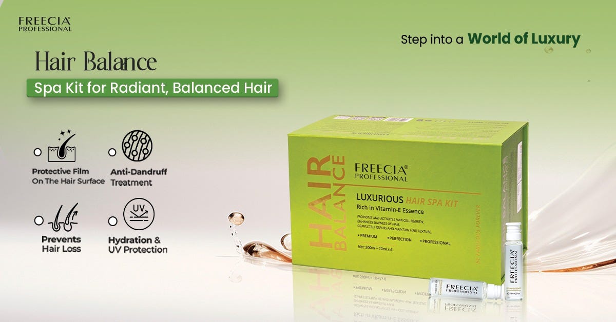 Freecia Professional Hair Balance Luxurious Hair Spa Kit Launch at ...