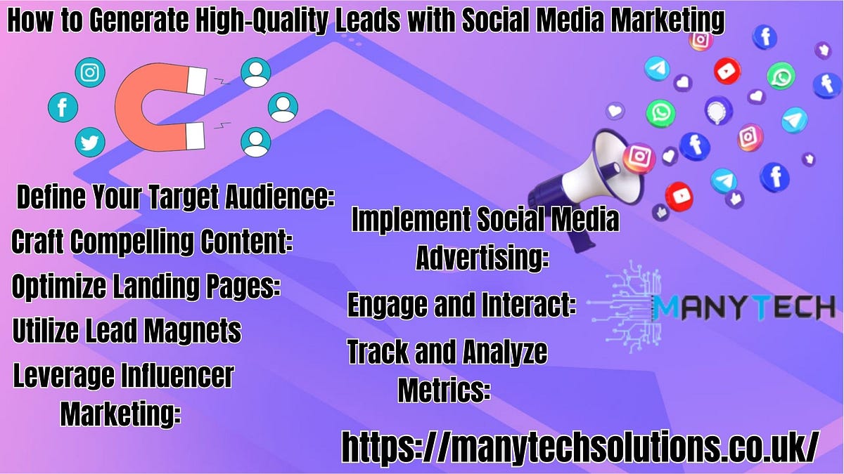 How to Generate High-Quality Leads with Social Media Marketing | by uk car service | May, 2023 ...