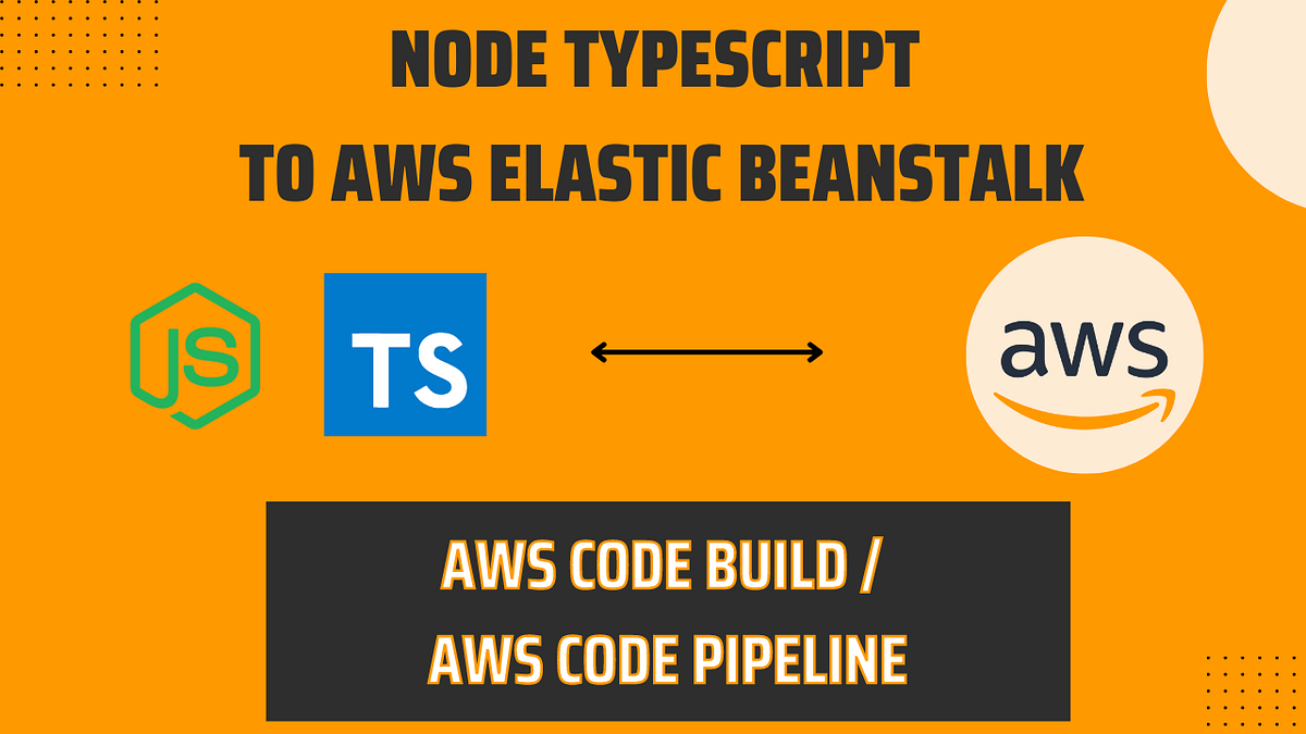 How To Deploy A Node Typescript App To Aws Elastic Beanstalk Using Aws Code Build By John