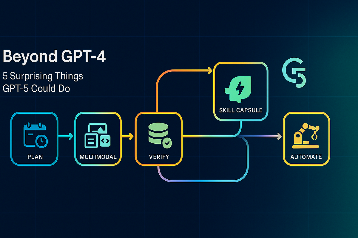 Beyond GPT-4: 5 Things GPT-5 Could Actually Pull Off | by Thinking Loop | Nov, 2025 | Medium
