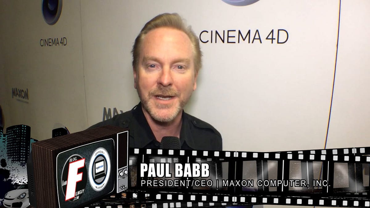 Paul Babb of Maxon | Interview snippets from NAB BuZZ 2018 podcasts ...