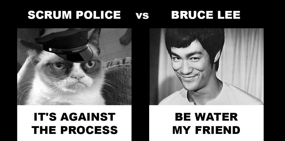 Scrum Police vs Bruce Lee, aka Why processes over people fail | by ...