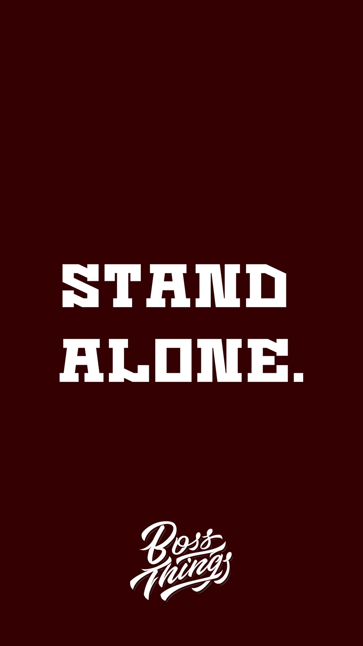 Being strong alone only adds to your power … | by BossThingstm | Medium