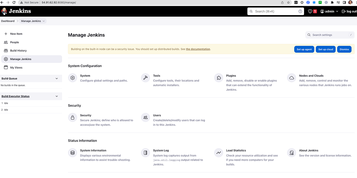 Jenkins Server Setup in AWS. Steps:: | by Prakash | Jun, 2023 | Medium
