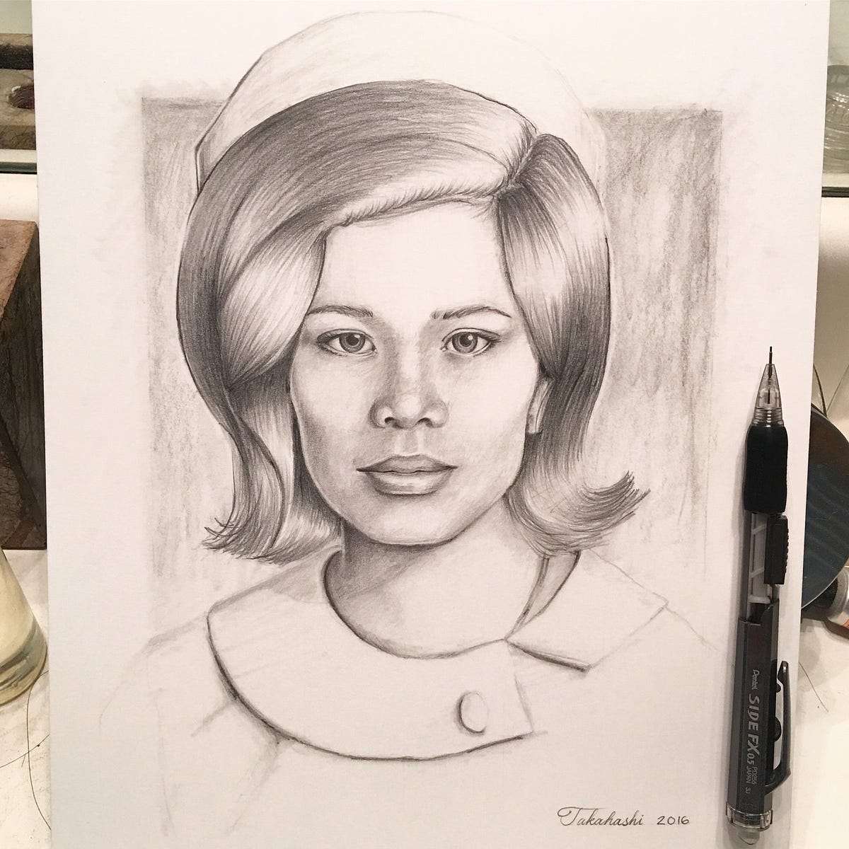 Drawing My Mother’s Face. (Part 2) | by Eric Takahashi | Medium