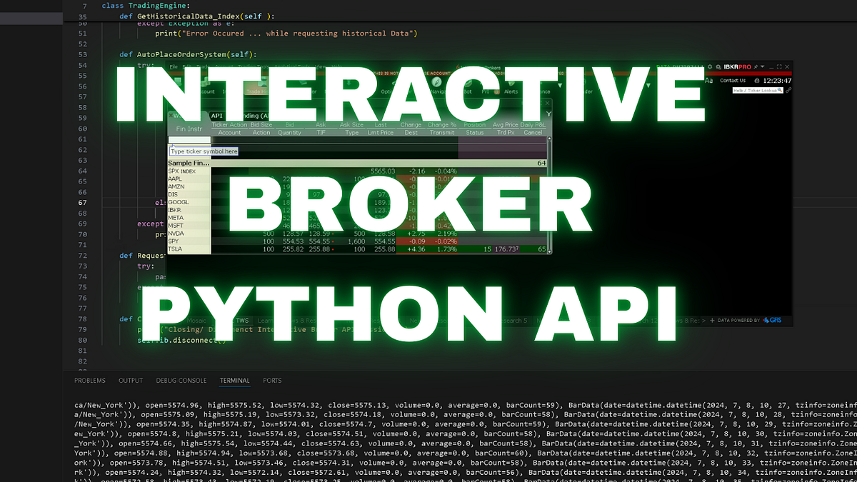 Connecting to Interactive Brokers to Get Option Chain Data Using Python | by kamal chanchal | Medium