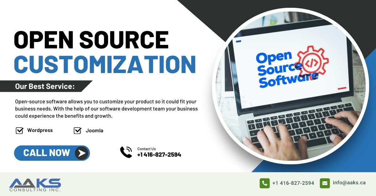 Open source Customization Canada - Aaks Consulting Inc - Medium