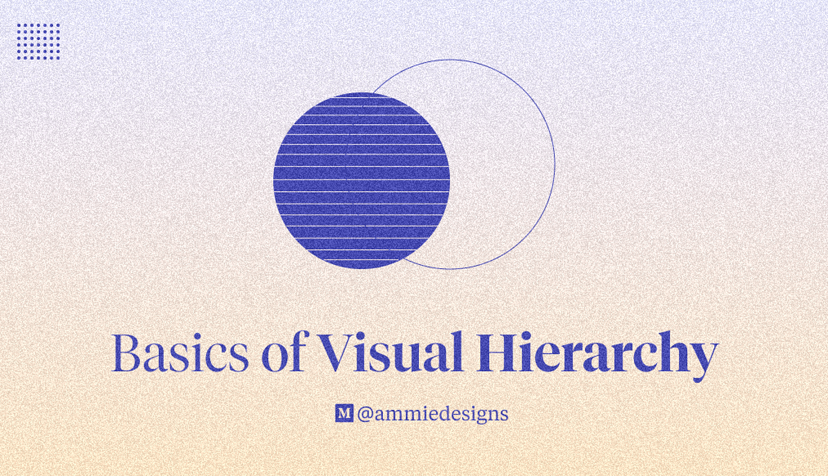 Basics of Visual Hierarchy. Look around feverishly for anything… | by ...