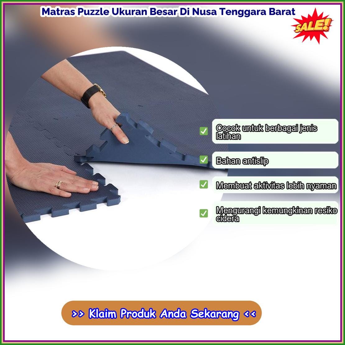 Matras Puzzle Ukuran Besar Di Nusa Tenggara Barat - Matras Puzzle Tebal ...