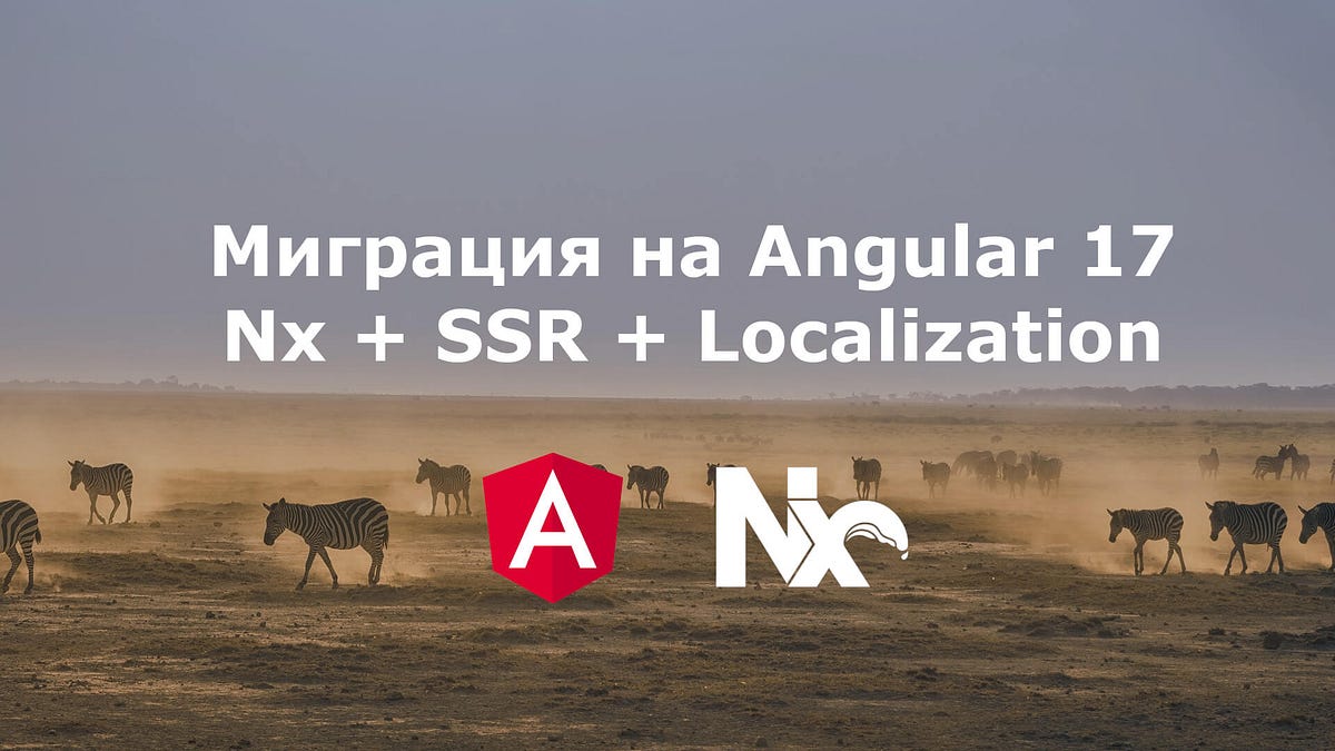 Миграция на Angular 17 + Nx + SSR + Localization | by Aleksandr Serenko | F.A.F.N.U.R | Medium