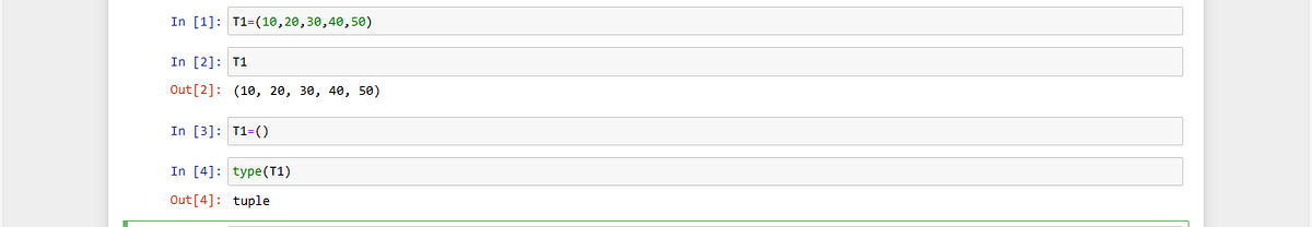 Tuple datatype in python - Pooja jadhav - Medium