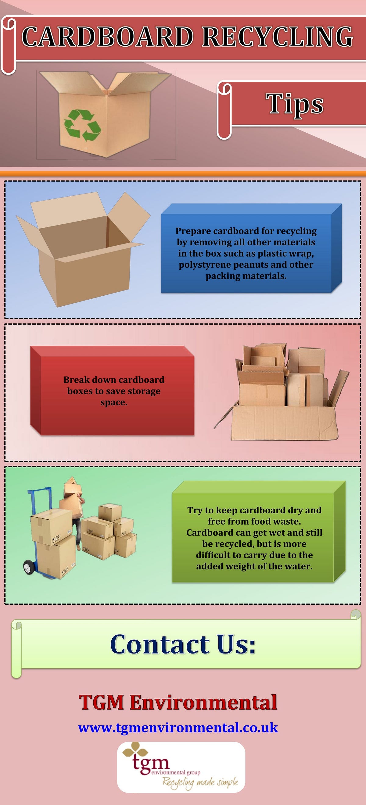 Cardboard Recycling Tips | by TGM Environmental | Medium