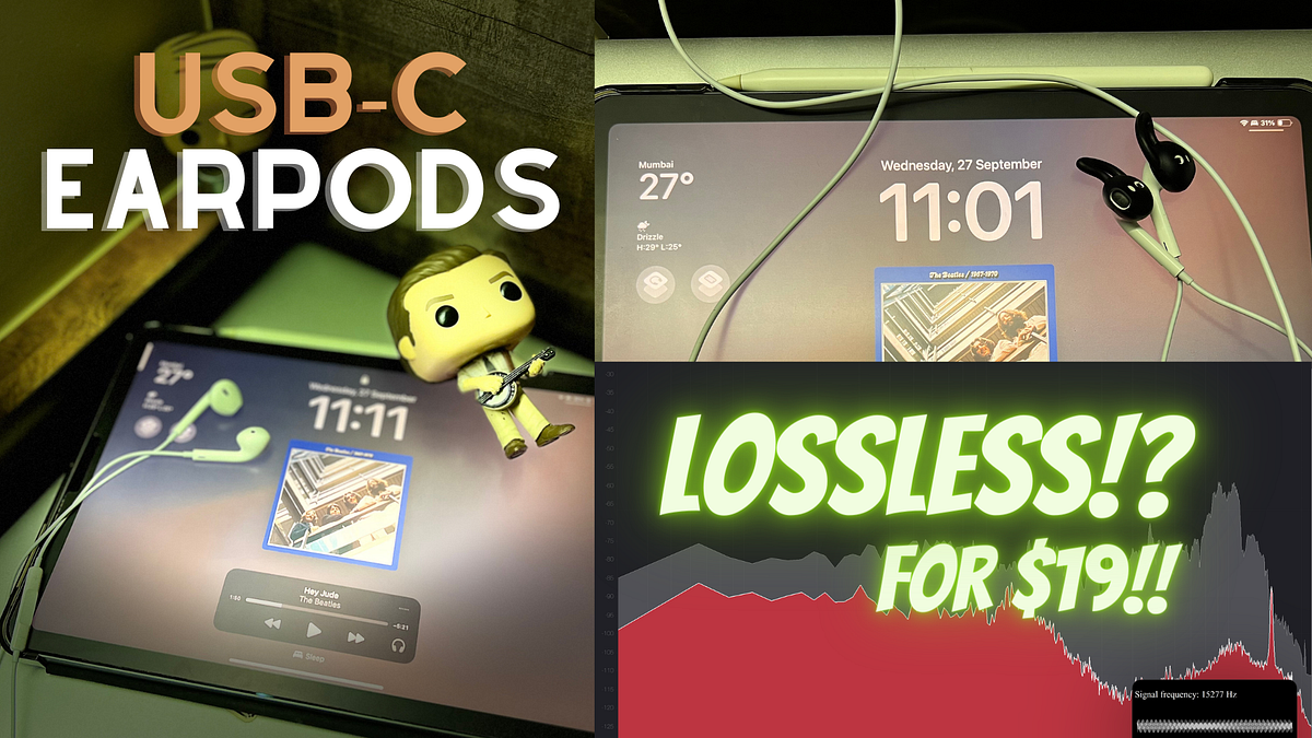 Apple’s New $19 USB-C EarPods have Lossless Audio: How it works ...