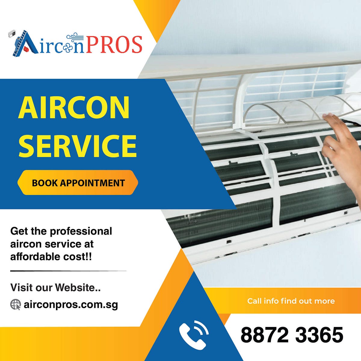 Aircon service promotion - airconpros singapore - Medium