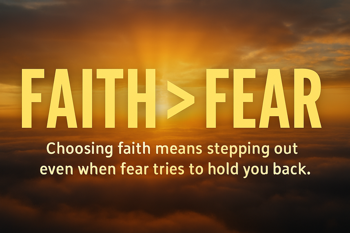 Faith vs Fear . August 29, 2015 | by Kandice Shaw | Medium