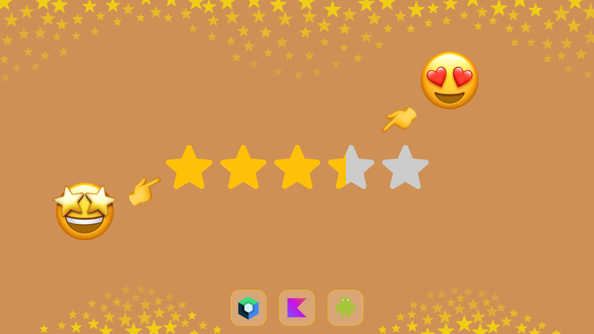How To Create A Draggable Rating Bar In Jetpack Compose By Kappdev Medium