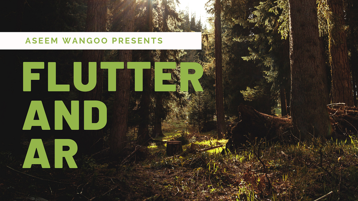 Flutter and AR. Flutter and AR. | CodeChai