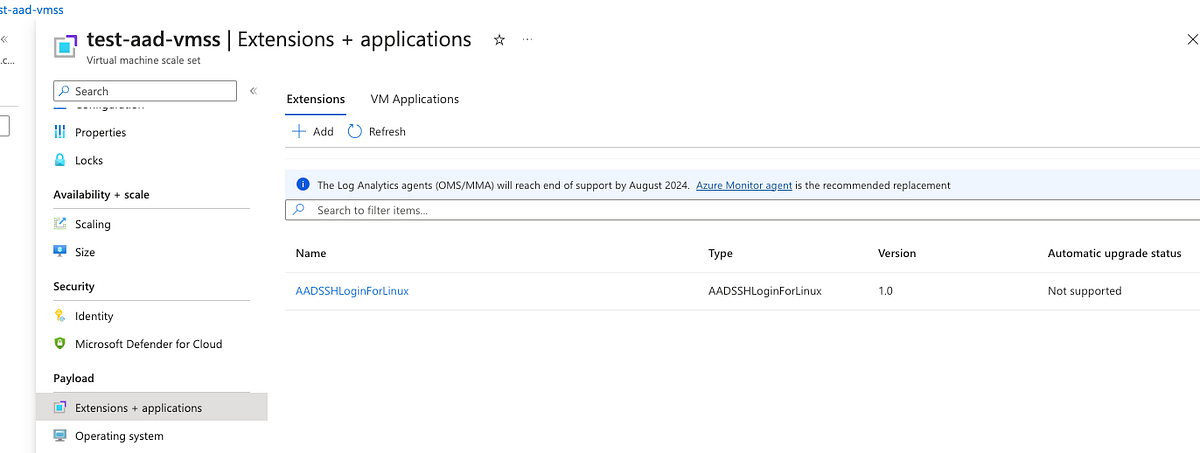 AzureAD support for Azure VMSS (virtual machine scale set) | by Bill WANG | Towards Dev