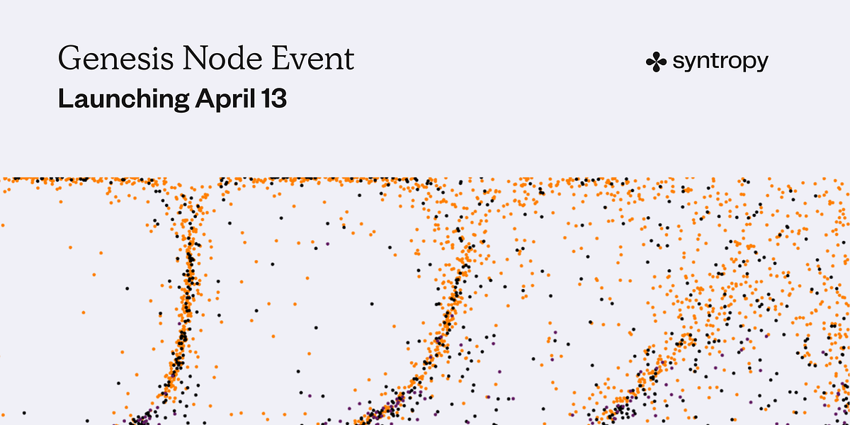 Genesis Node Event Launches April 13 | by Domantas Jaskunas | Medium