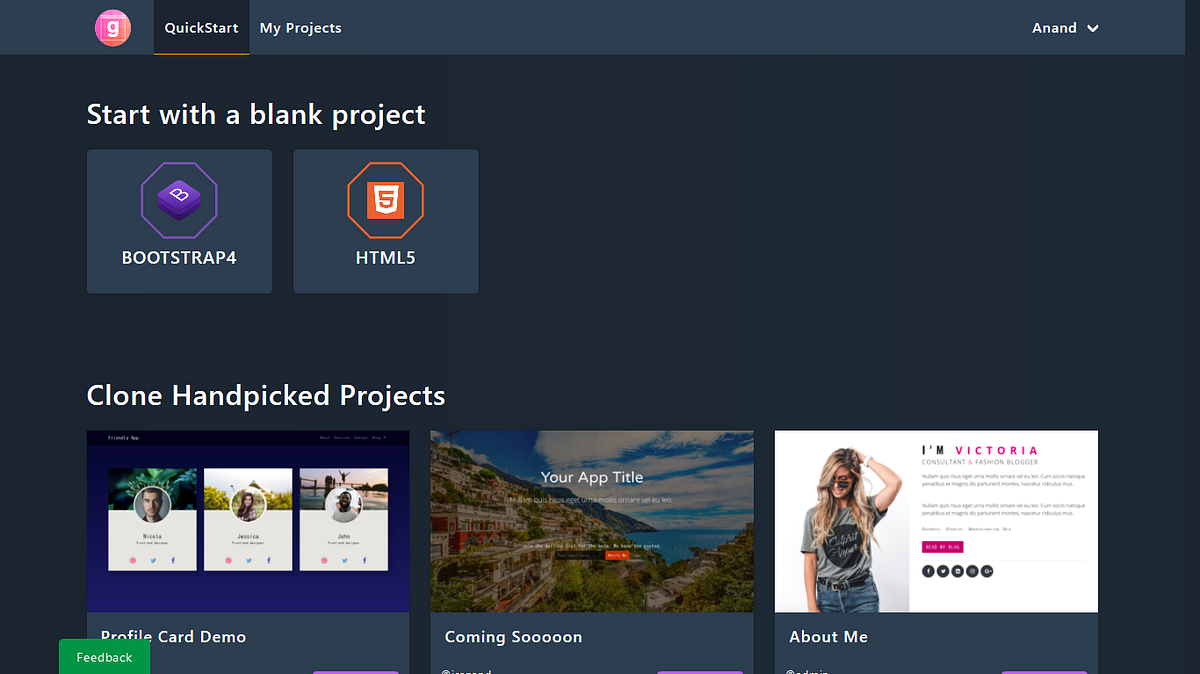 Getting Started With Gridbox. The QuickStart page is the home screen… | by JR.Anand | Gridbox ...