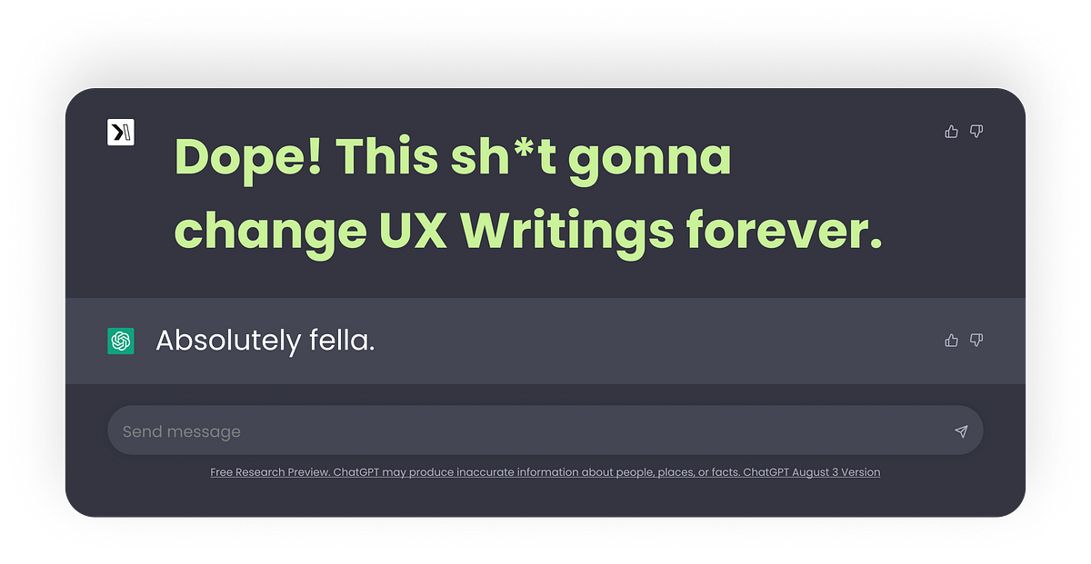 How to use chat GPT to generate UX Writings based on behavioral Model ...