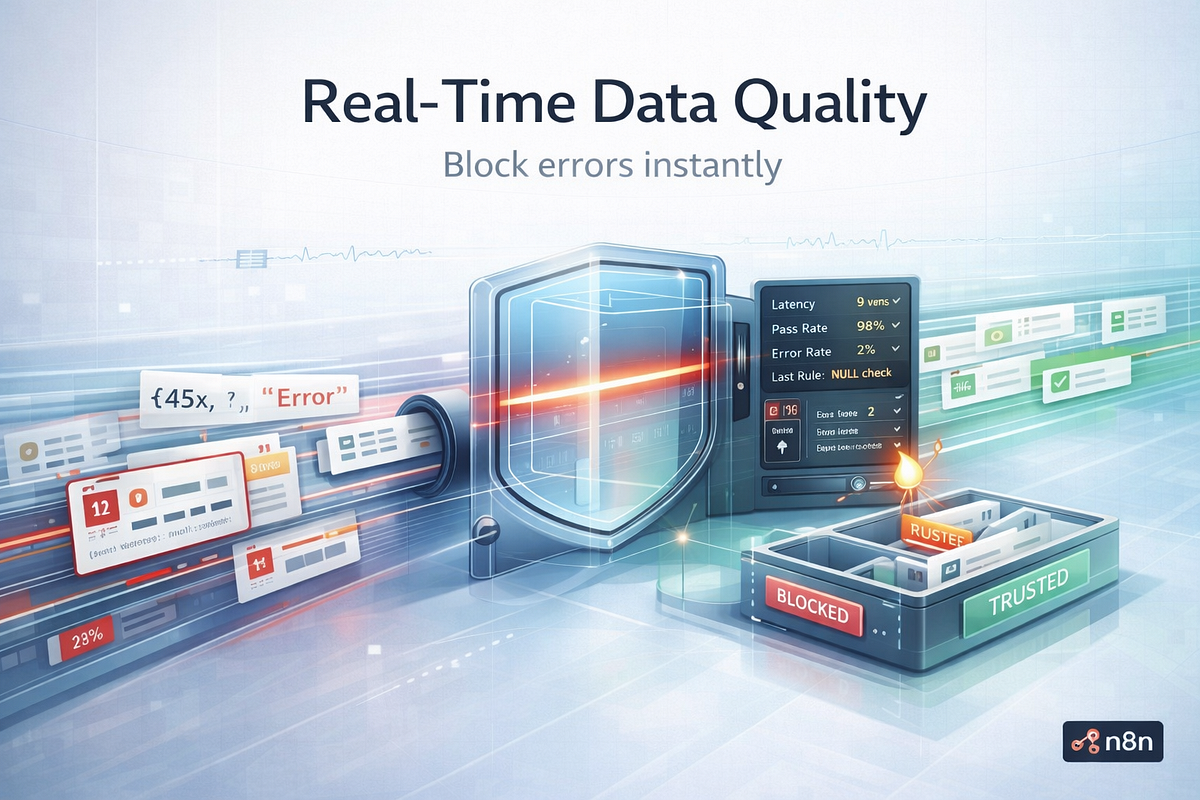 Data Quality Automation: Blocking Errors in Real Time | by Nikulsinh ...