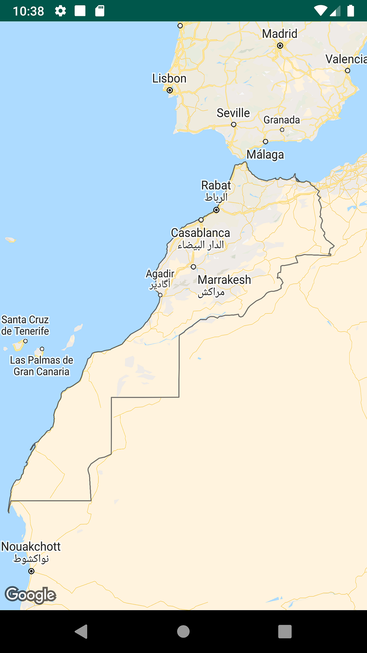 Android : How to Draw Correct Moroccan Borders Using Google Maps | by ...