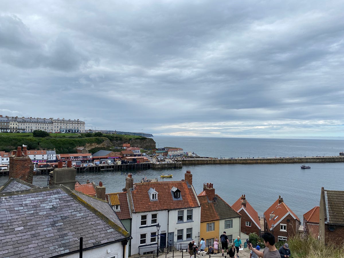 Whitby Dazzles, Even In The Rain. My first outing to this North ...