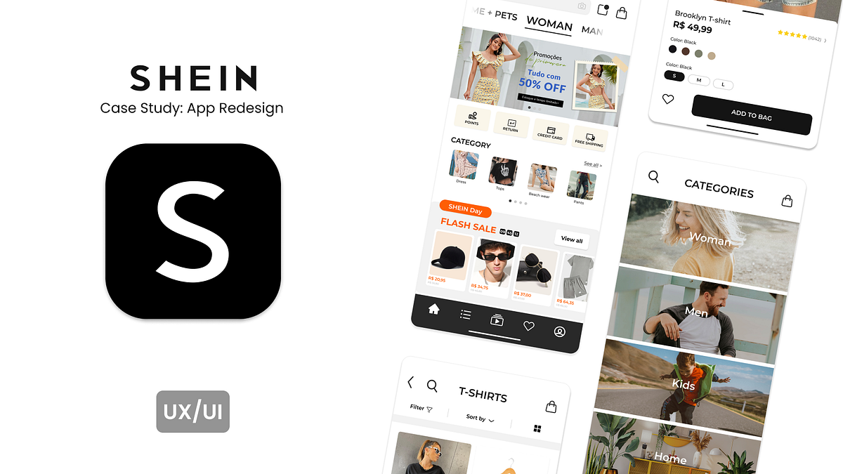 UX/UI Case study: Shein Redesign. Introduction | by Luan Takahashi | Bootcamp | Medium