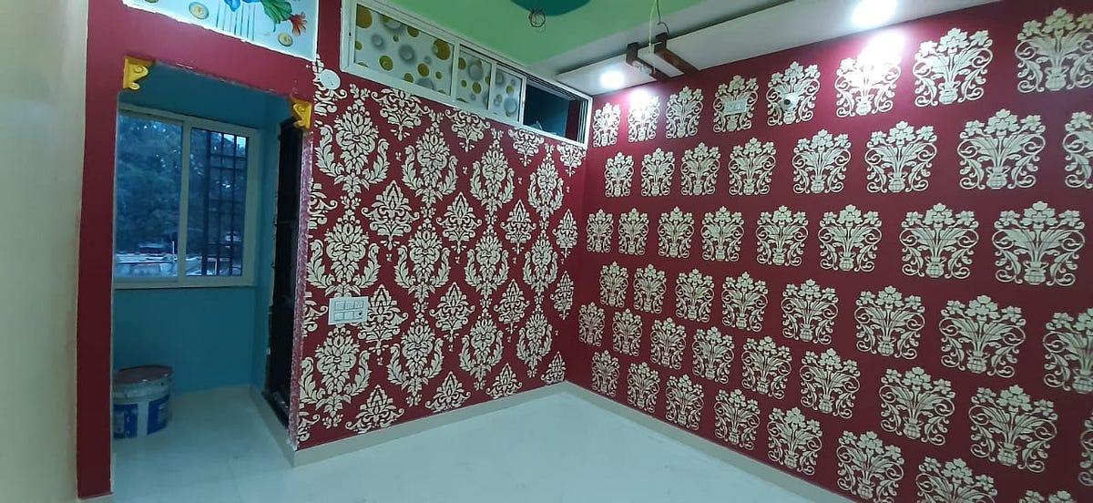 WALLPAPER INTERIORS IN THISAYANVILAI - Worlddesign - Medium