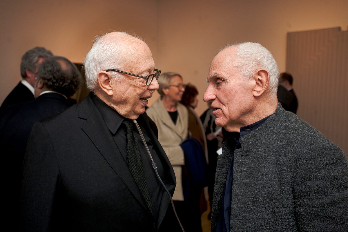 RIP Ellsworth Kelly. In early 2011, I was in an elevator in… | by Noah ...