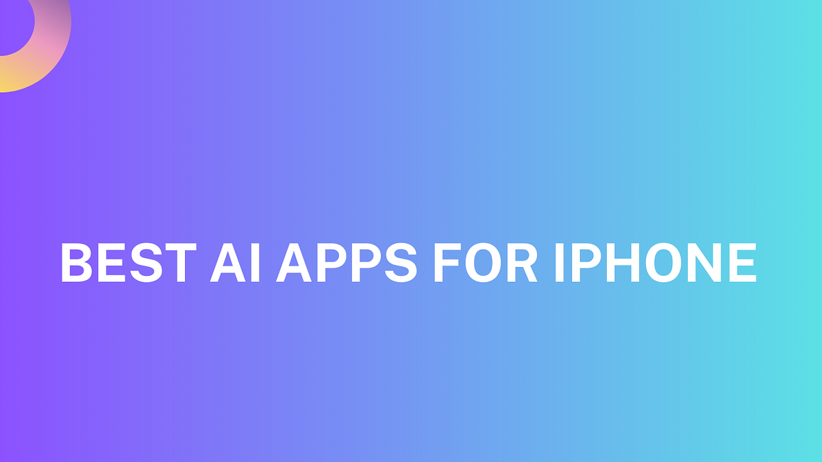 Best AI Apps for iPhone. Artificial intelligence (AI) is no… | by Andrew Nakano | Mar, 2024 | Medium