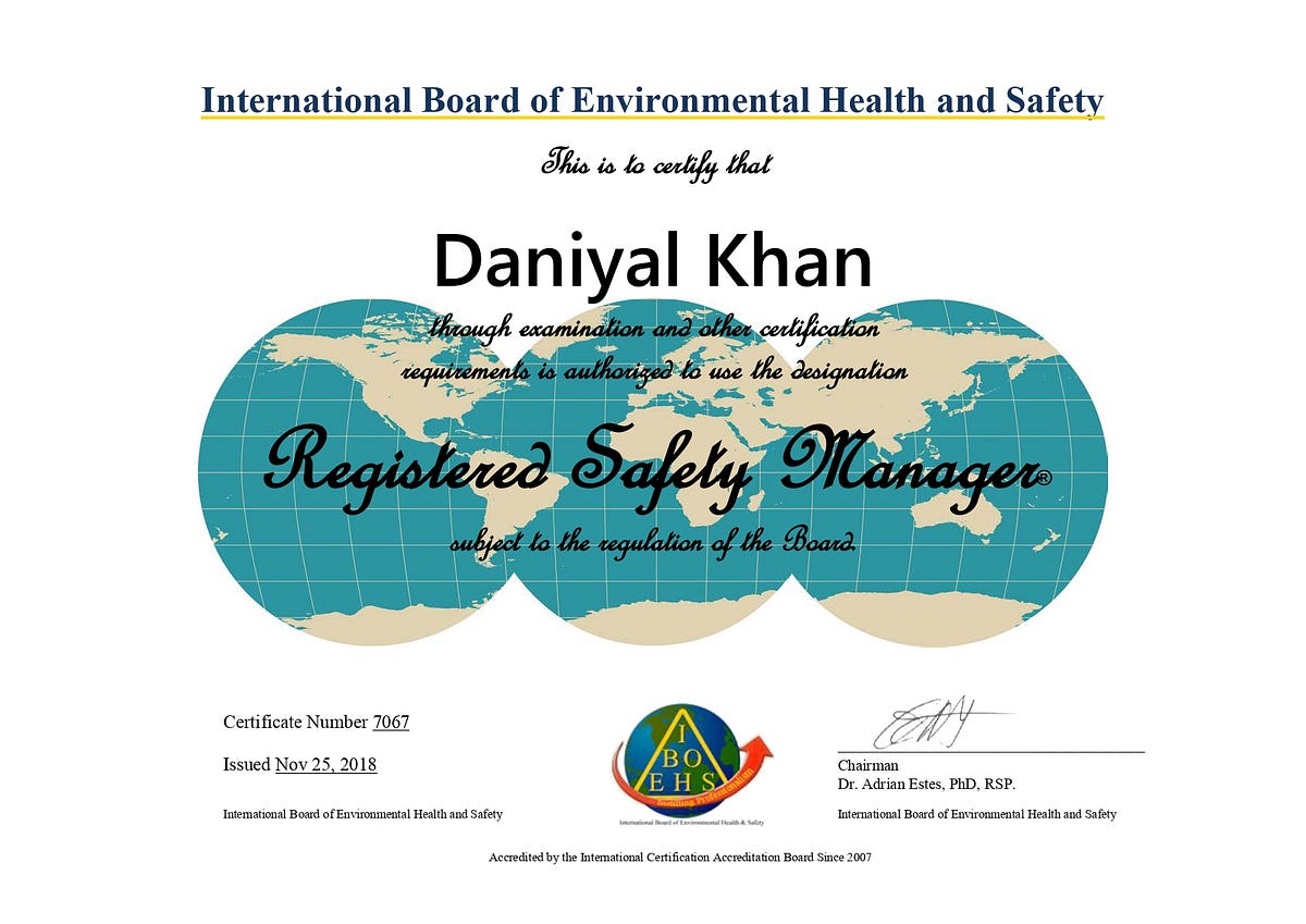 This course goes into detail about every area of health & safety that businesses may encounter ...