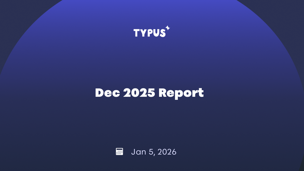 Typus Dec Update: The Final Mile Toward a Resilient Perps Relaunch | by ...