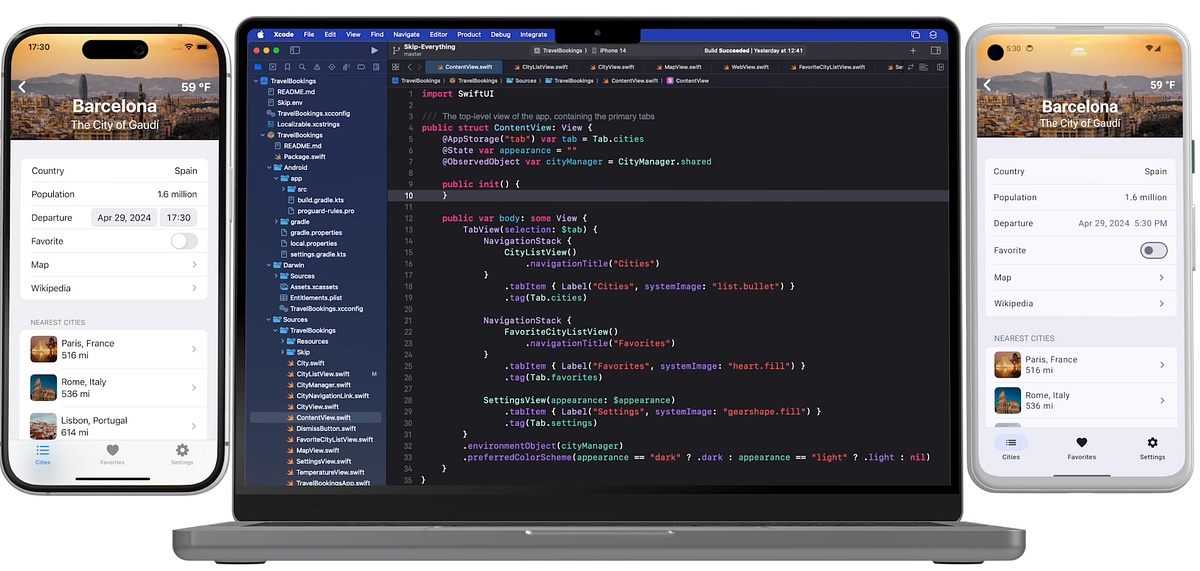 Build Android and iOS apps with SwiftUI | by Rohit Saini | Stackademic