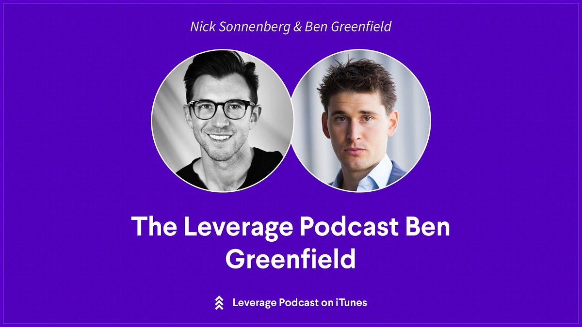 How to become the ultimate YOU!. Meet Ben Greenfield. He started off as ...