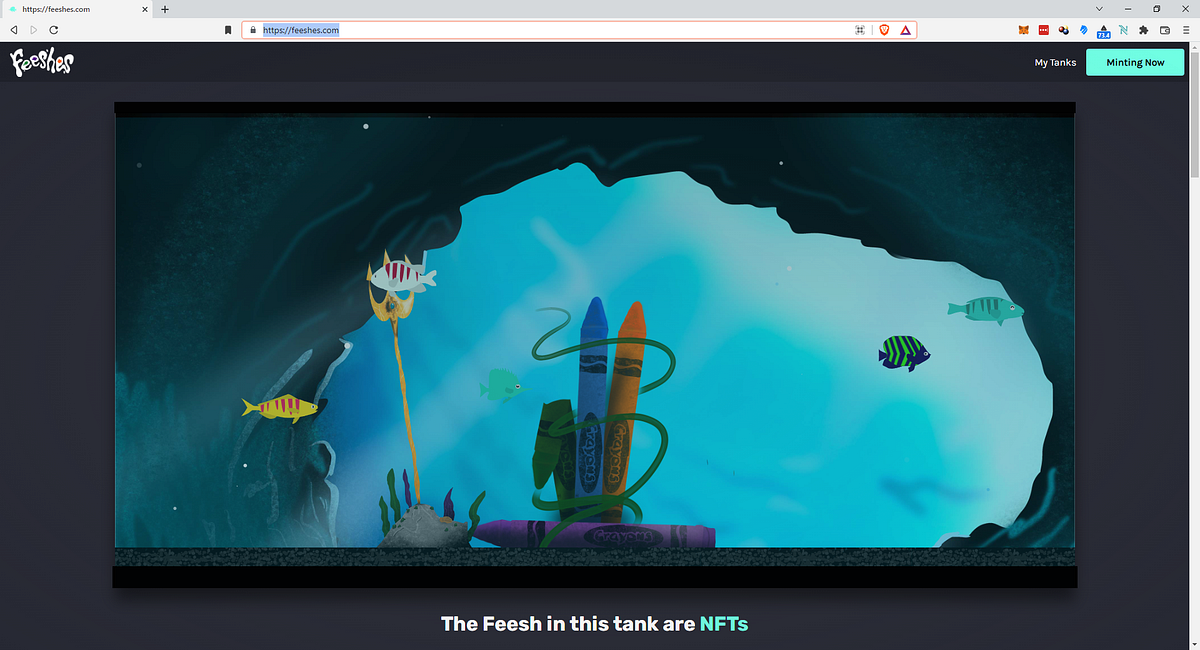 How to mint a Feesh on Desktop. In this article I will guide you… | by ...