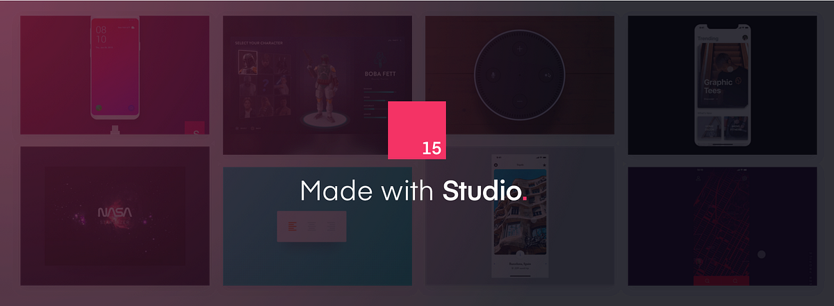 Made with Studio #15. An inspiration gallery from the… | by Muzli ...