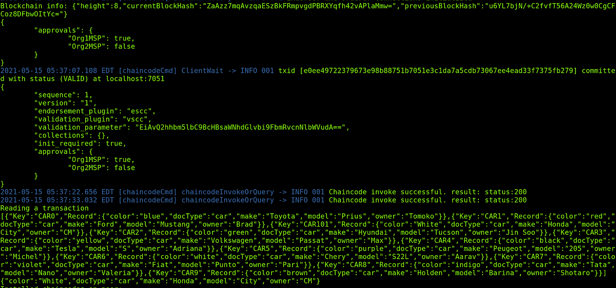 How to deploy chaincode(smart contract)?? | by Chandramohan Jagtap | May, 2021 | Medium | Geek ...