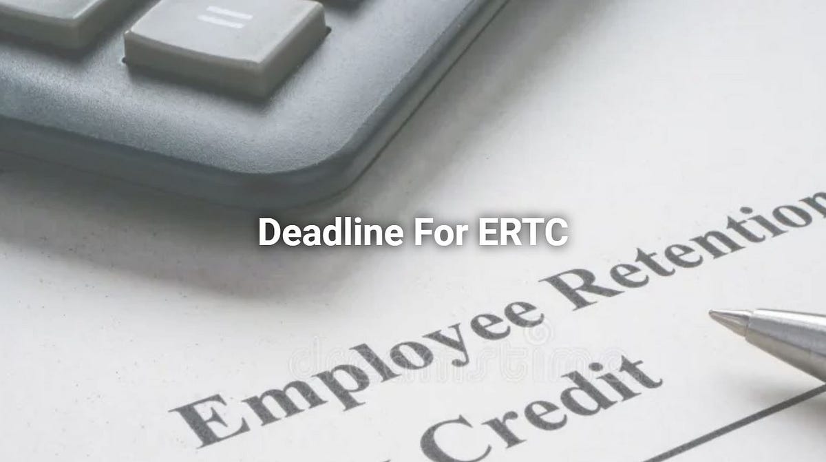 Ertc timeline - Dean Ambroz - Medium